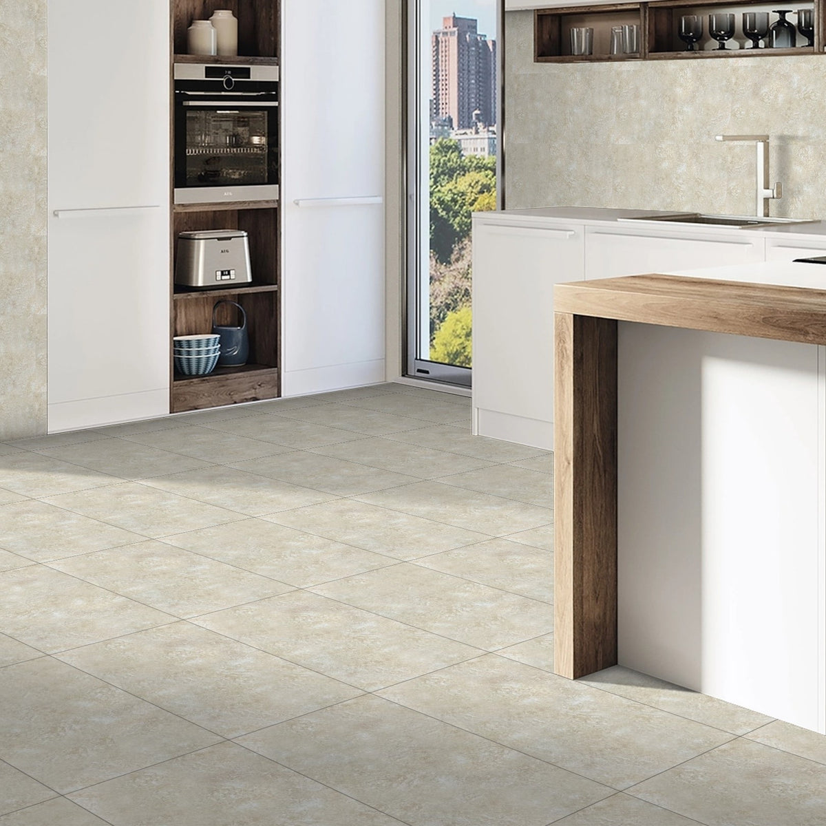 Mali Beige Gloss Ceramic Bathroom Kitchen Wall Tile 30x60cm – Tile Topia