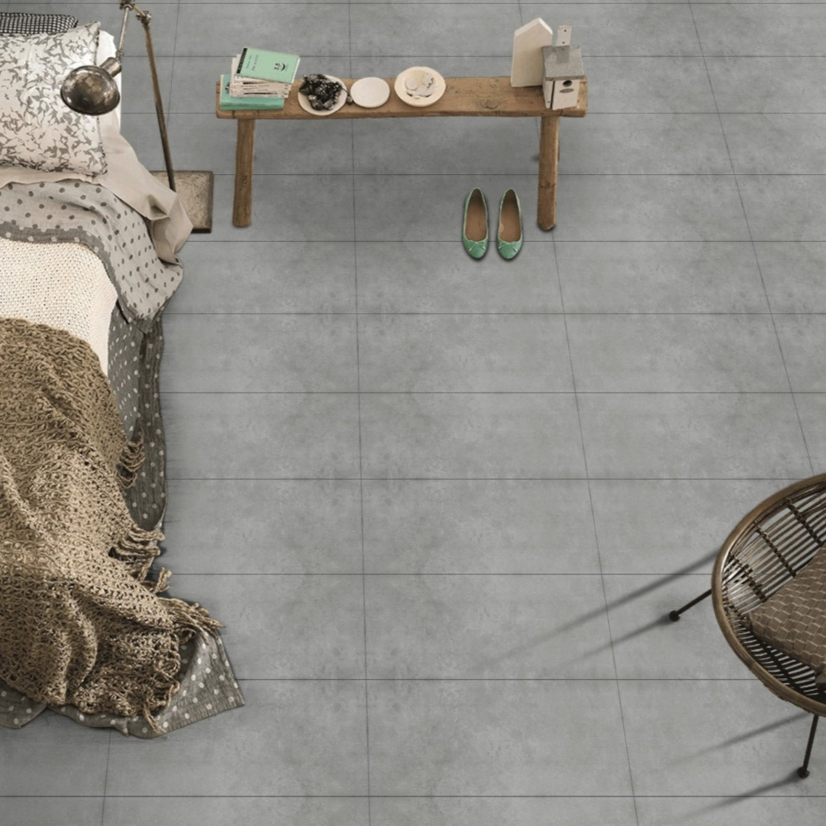 Yorkshire Sage Sugar Finish Stone Effect Ceramic Wall Rectified Tiles ...