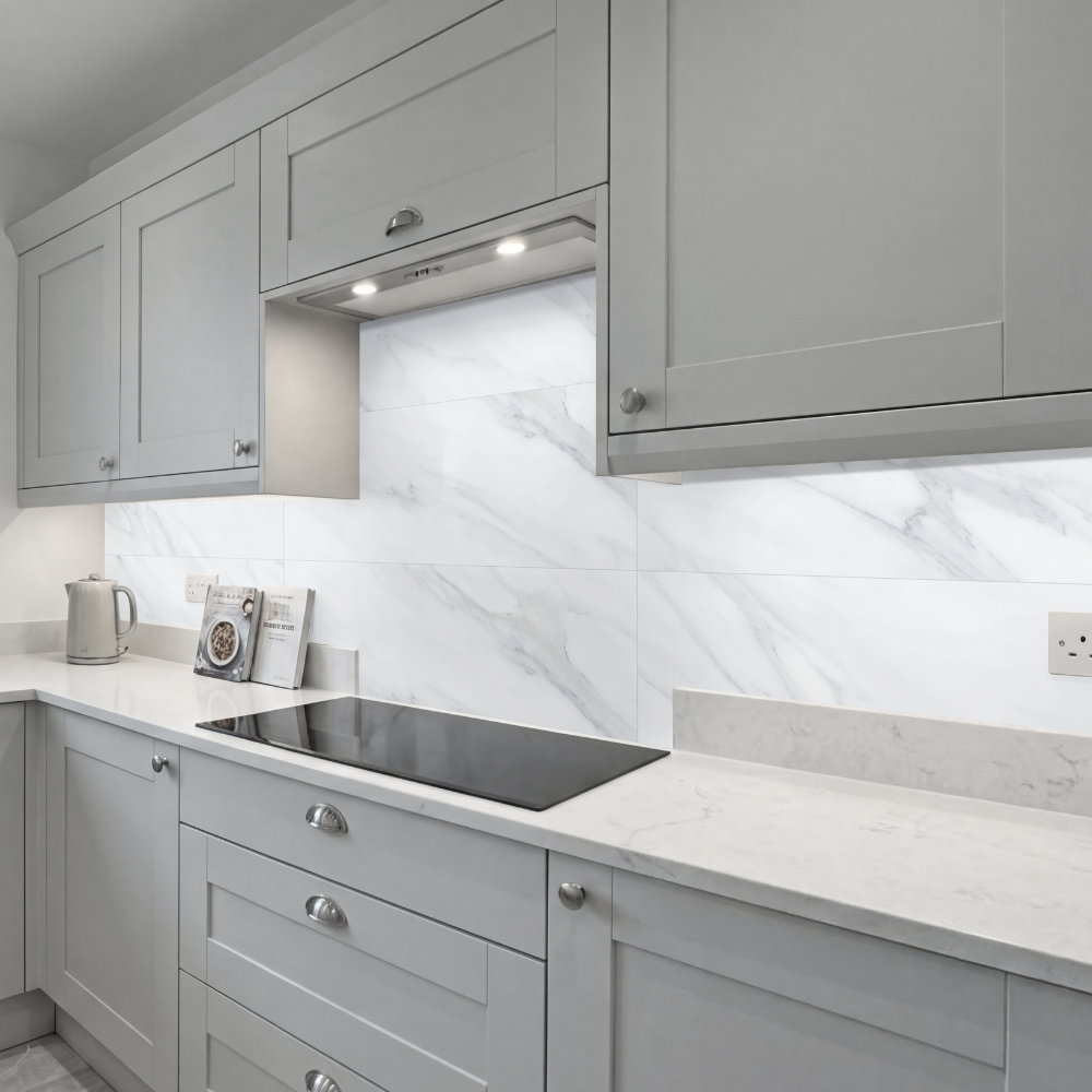 Mirage Pearl Matt Porcelain 30x60cm Kitchen Bathroom Wall and Floor Ti ...