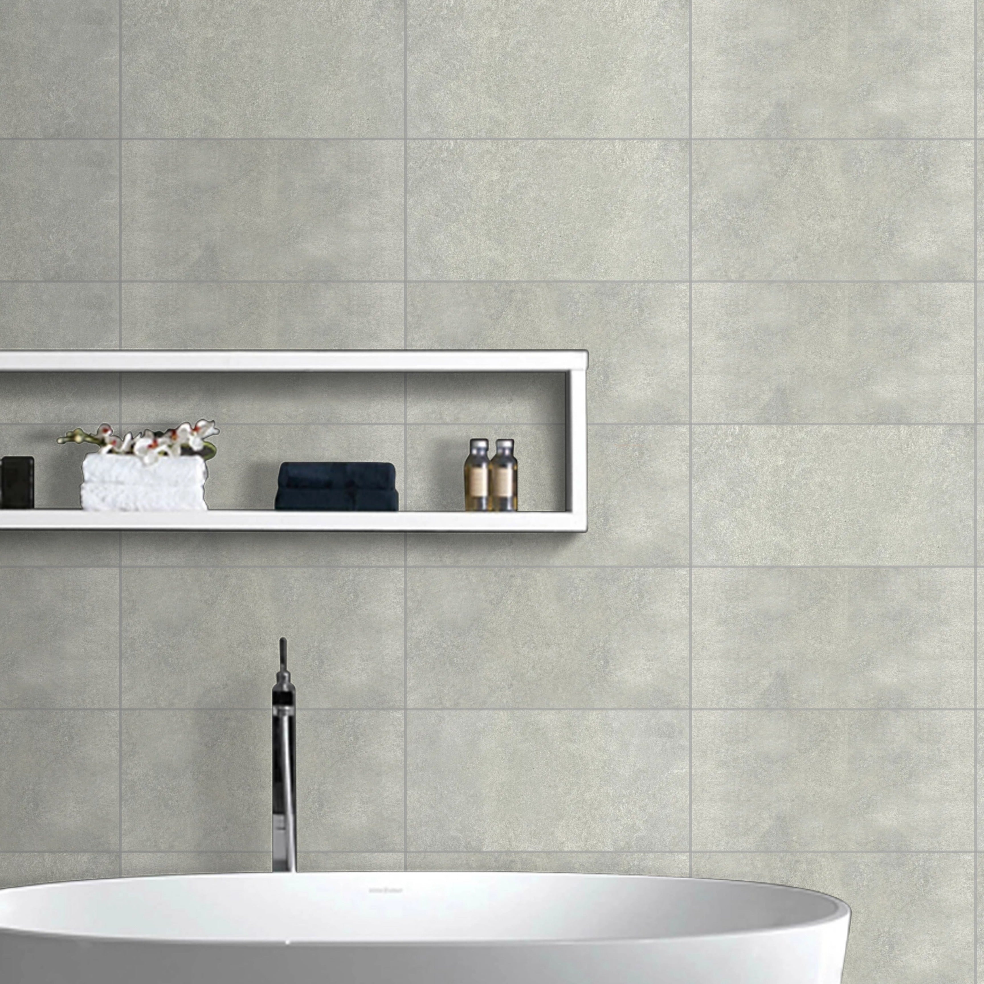 Slate Ash Grey Matt Porcelain 30X60cm Wall Floor Tile